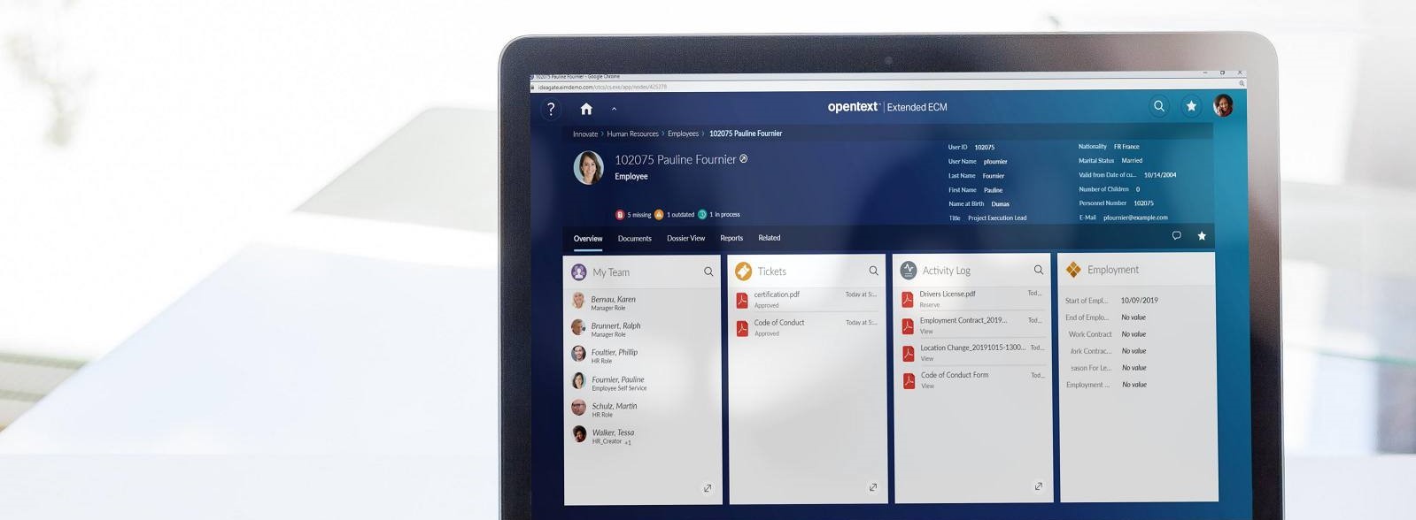 Opentext Extended Ecm For Sap Successfactors Services Ecodocx